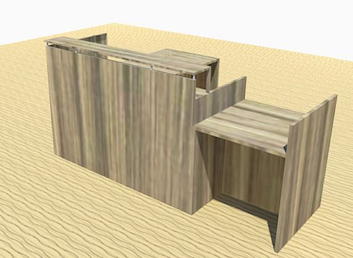 ADA Reception Custom Reception desk fully customizable – DFS Designs