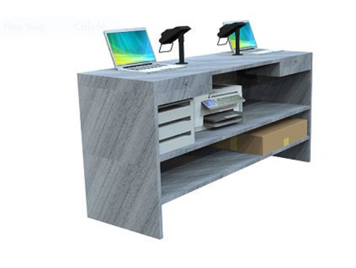 Uno Standing height reception desk – DFS Designs